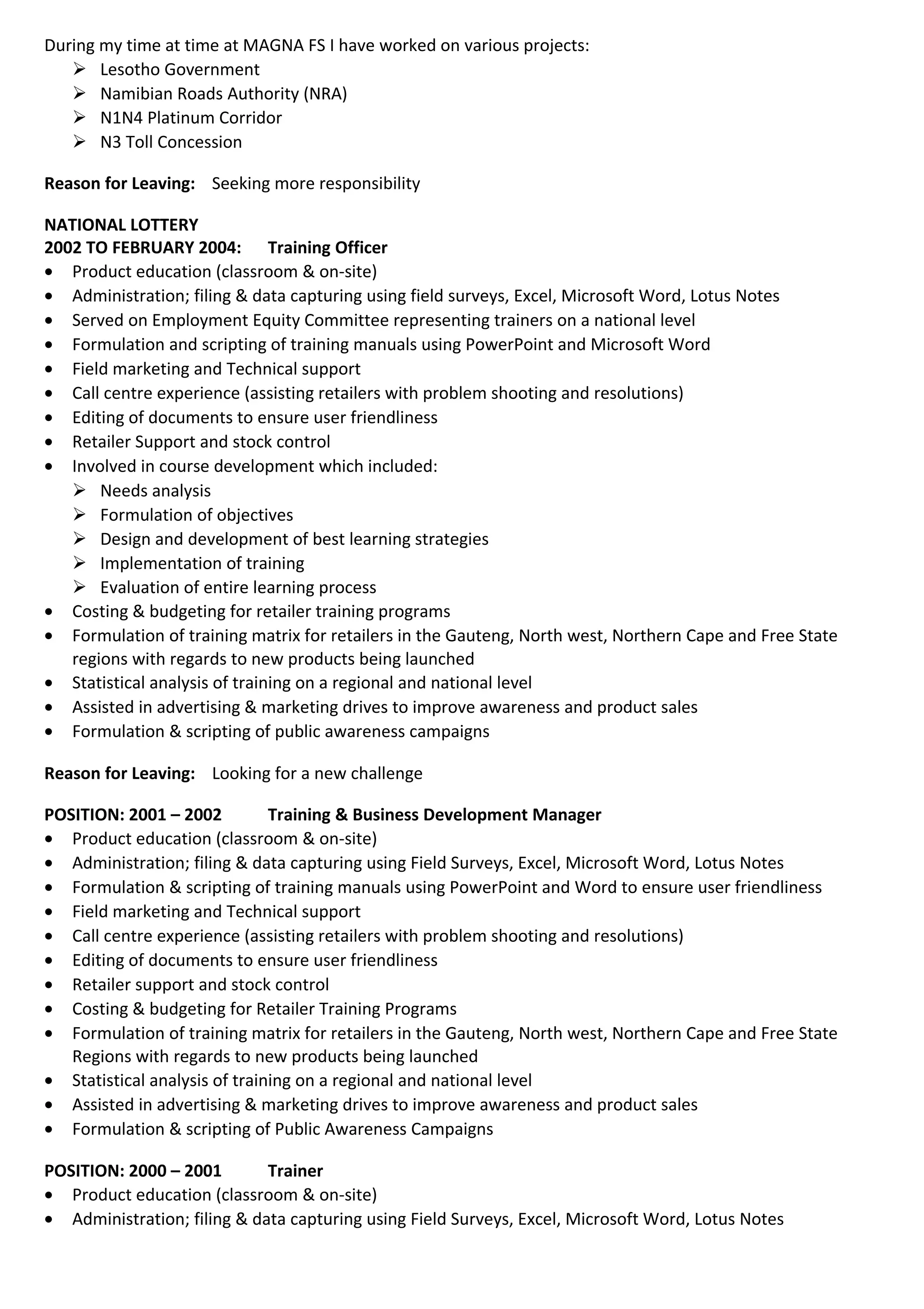 CV of Nishendran Naidoo | PDF