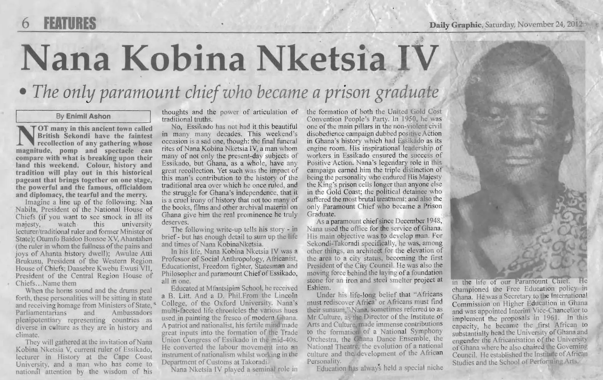 Nana Kobina Nketsia IV | PDF