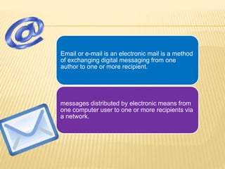 e-mail | PPTX