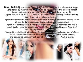 Nancy Ajram Enta Eih | PPSX