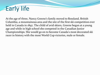 Nancy Catherine Greene | PPTX