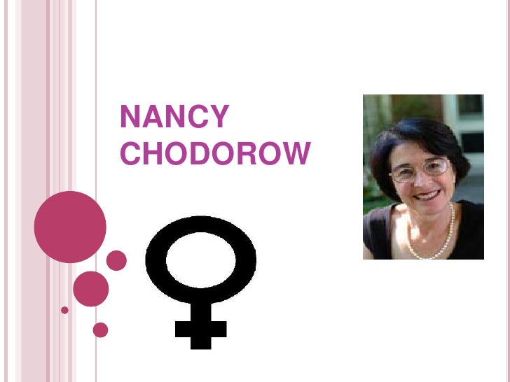 Nancy Chodorow - Alchetron, The Free Social Encyclopedia