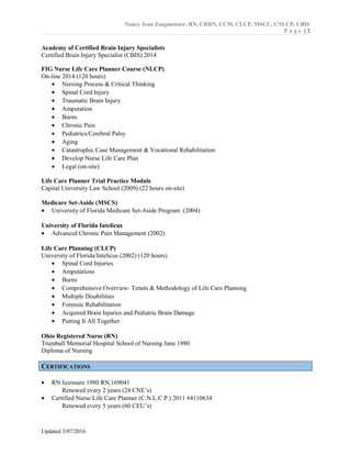 Nancy CV | DOC