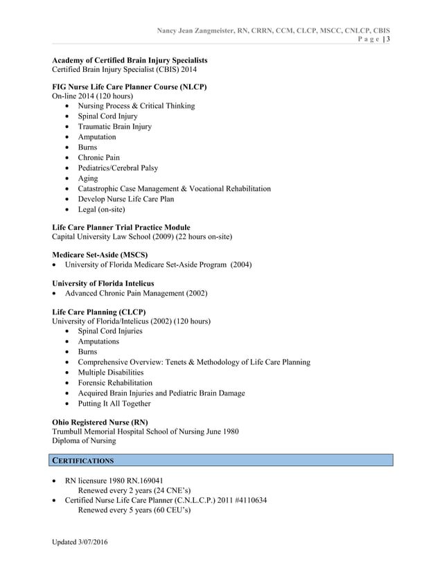 Nancy CV | DOC