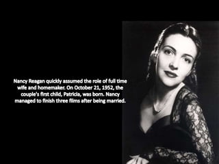 Nancy Davis Reagan- RIP | PPTX