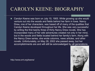 Nancy Drew: The Clue in the Old Album By: Sarah Fuller | PPT