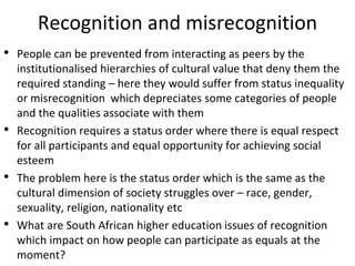 Nancy Fraser and Social Justice | PPTX