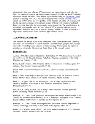 Nancy kerr ability of textiles | DOC