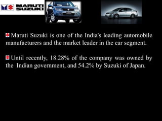 maruti | PPTX