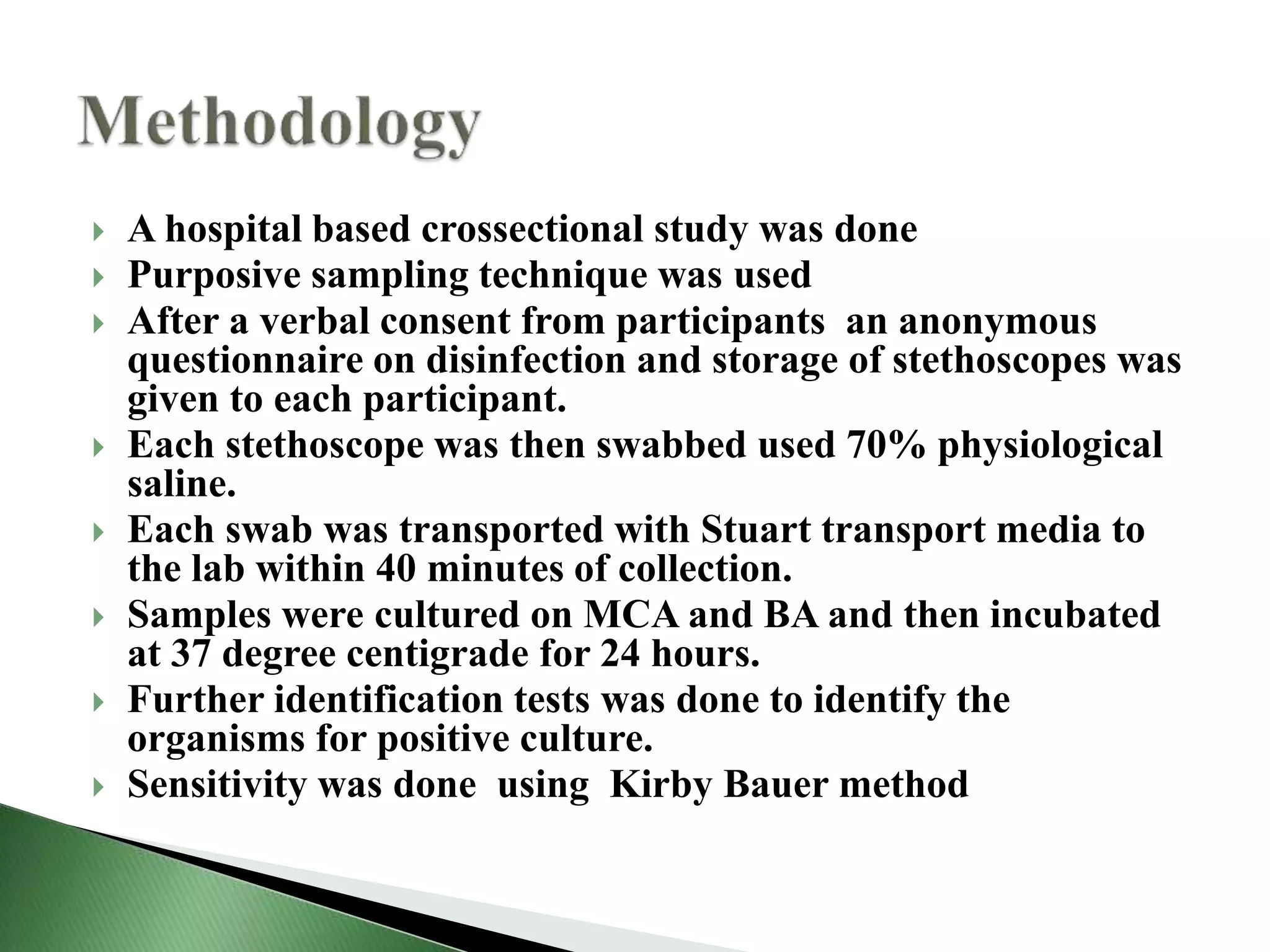 BACTERIAL CONTAMINATION AND ANTIMICROBIAL SUSCEPTIBILTY PATTERN FROM ...