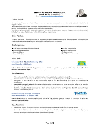 Nancy's Resume | DOCX