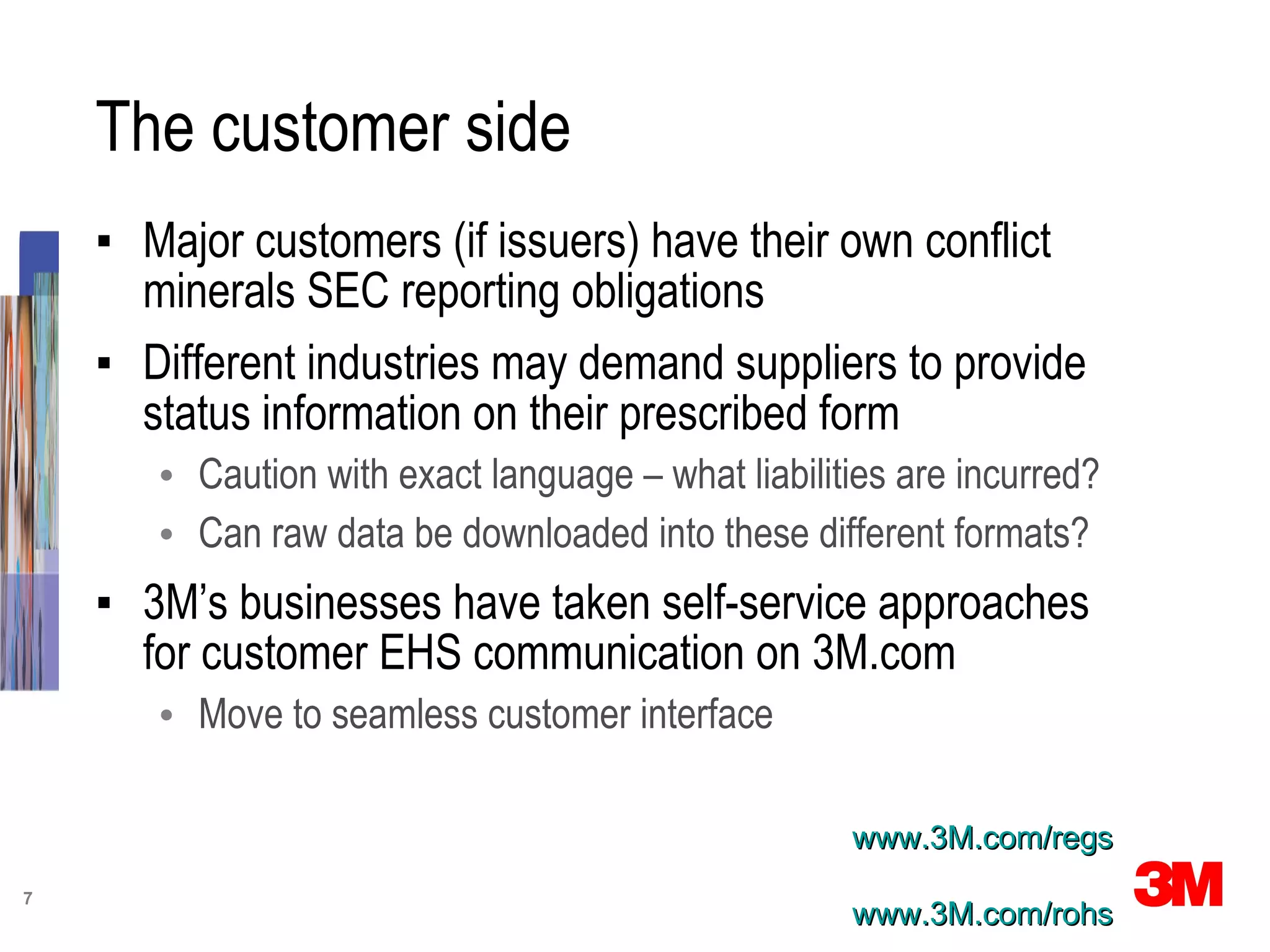 Walsh - 3M Supply Chain Case Study | PPT