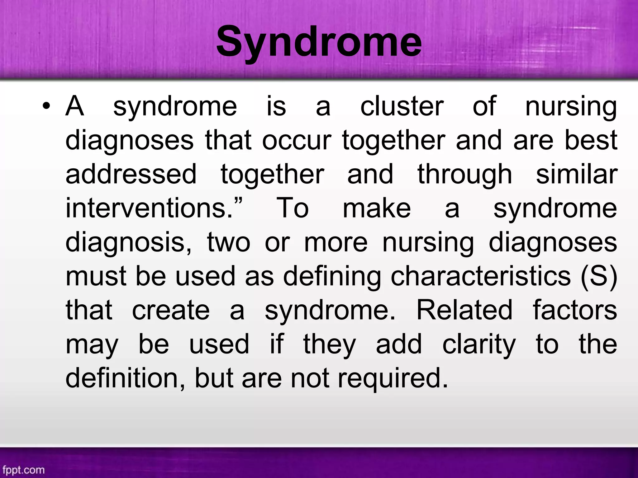 Types of NANDA-I Nursing Diagnosis | PPT