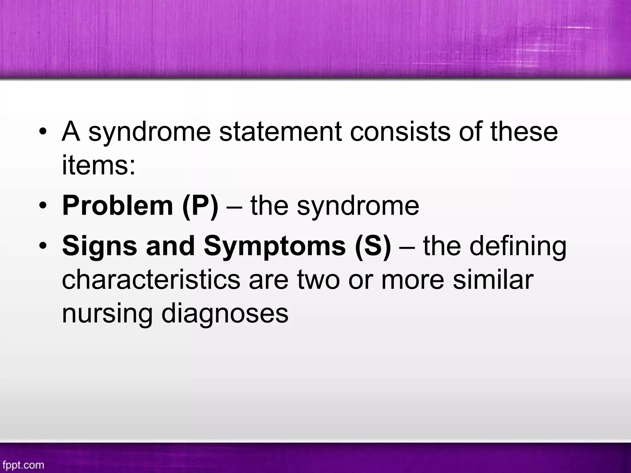 Types of NANDA-I Nursing Diagnosis | PPT