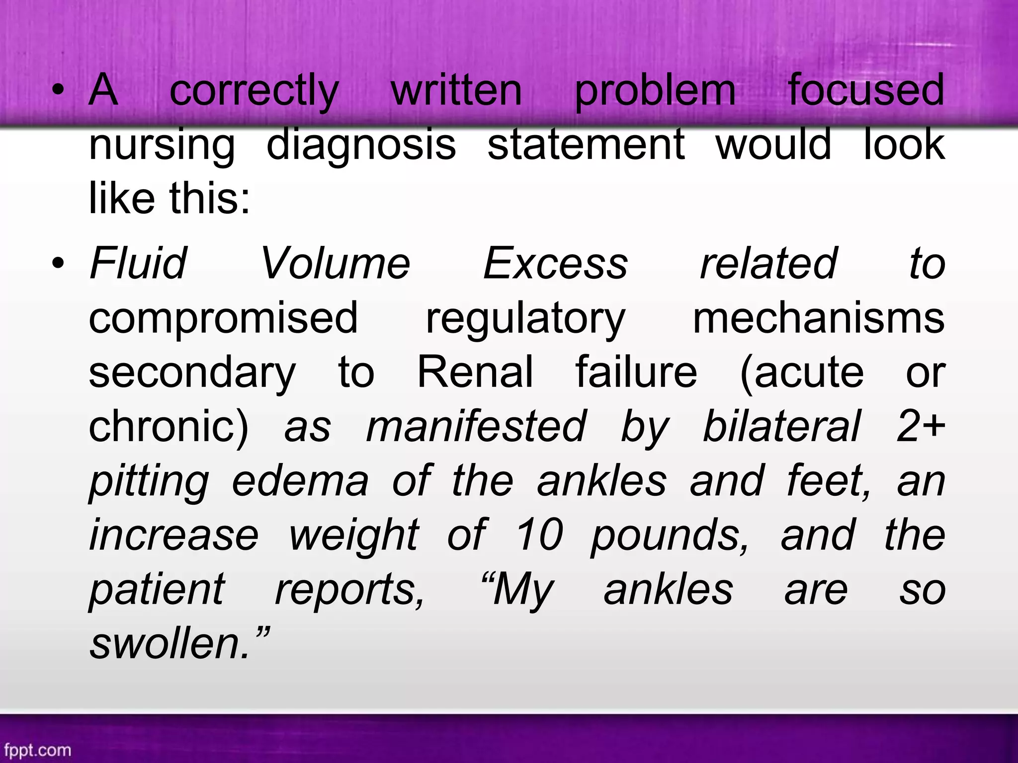 Types of NANDA-I Nursing Diagnosis | PPT