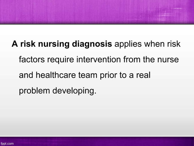 Types of NANDA-I Nursing Diagnosis | PPT