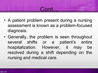Types of NANDA-I Nursing Diagnosis | PPT