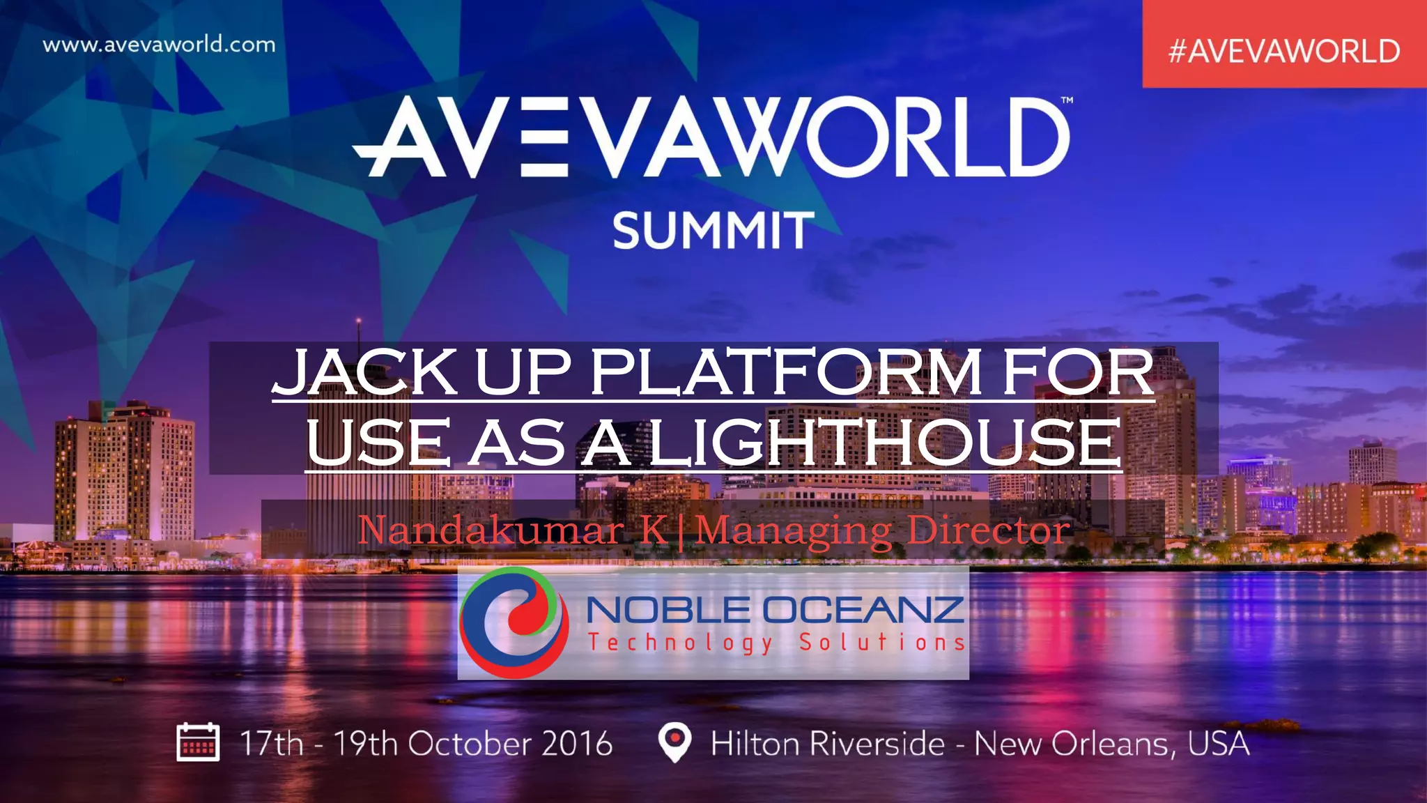 Jack Up Platform For Use as A Lighthouse by Nandakumar Kunnanchath ...