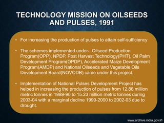 Pulses Production in India | PPTX
