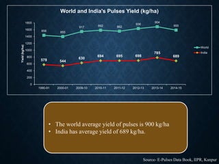 Pulses Production in India | PPTX