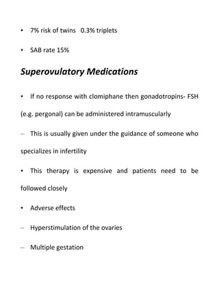Nanda pri. and secondary infertility | PDF