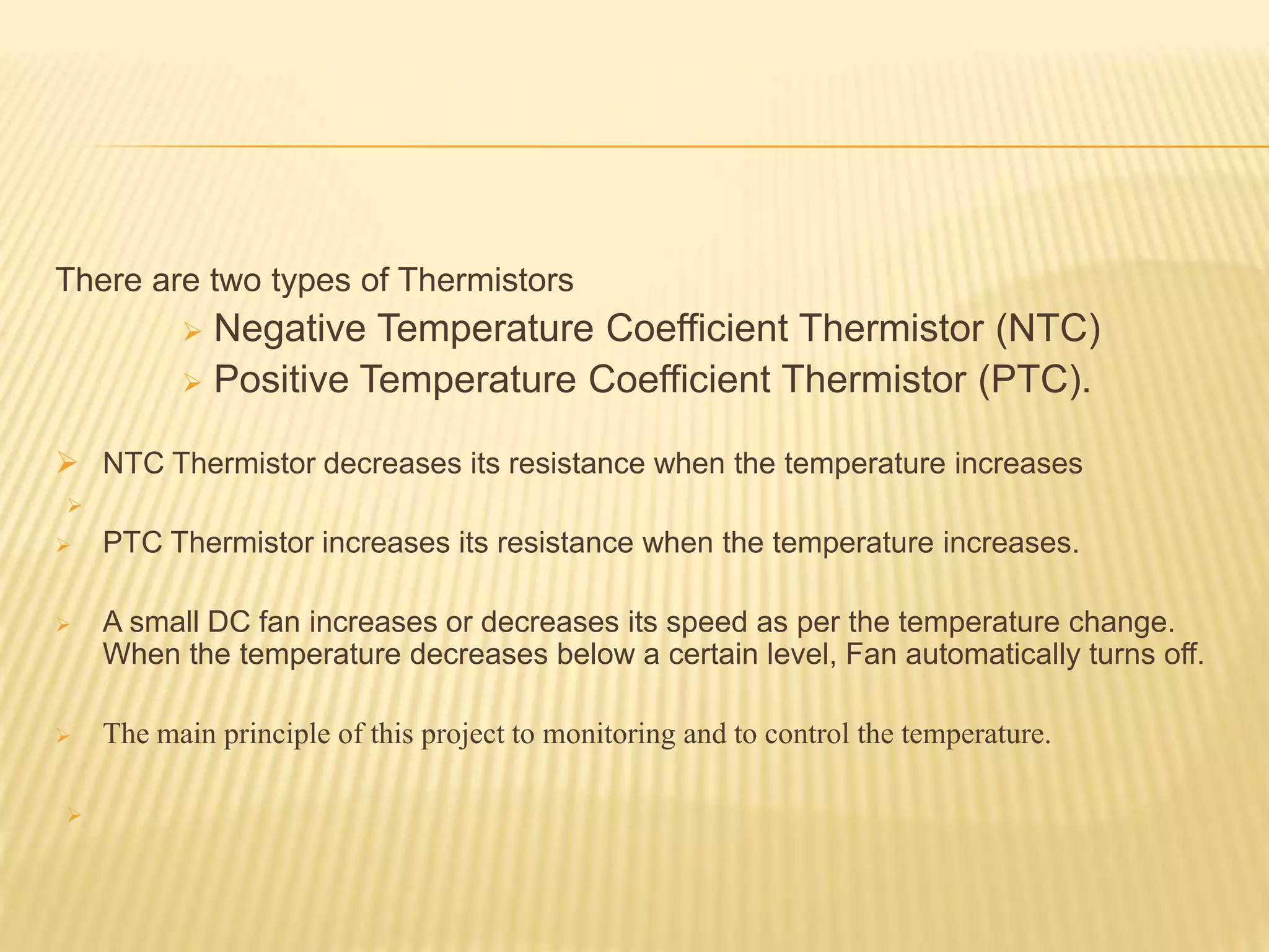 fan speed control by using temperature sensor | PPTX | Home Appliances ...