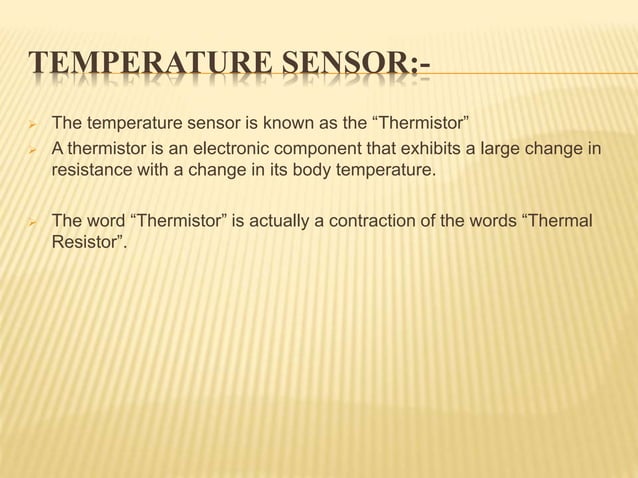 fan speed control by using temperature sensor | PPTX | Home Appliances ...