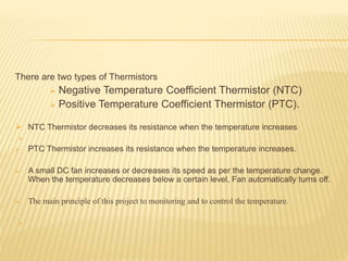 fan speed control by using temperature sensor | PPTX | Home Appliances ...