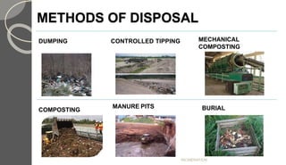 ppt on refuse disposal system and installation | PPTX