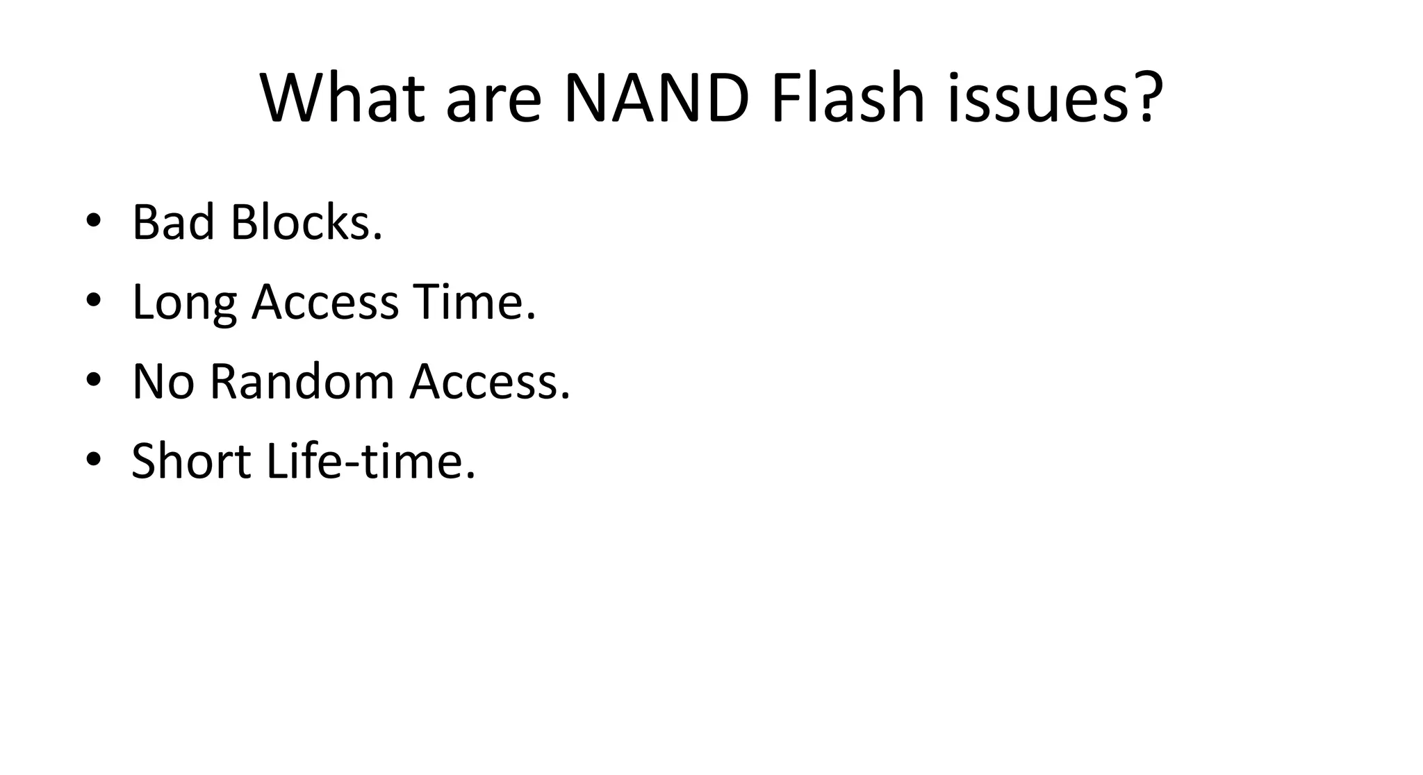 Nand flash memory | PPTX