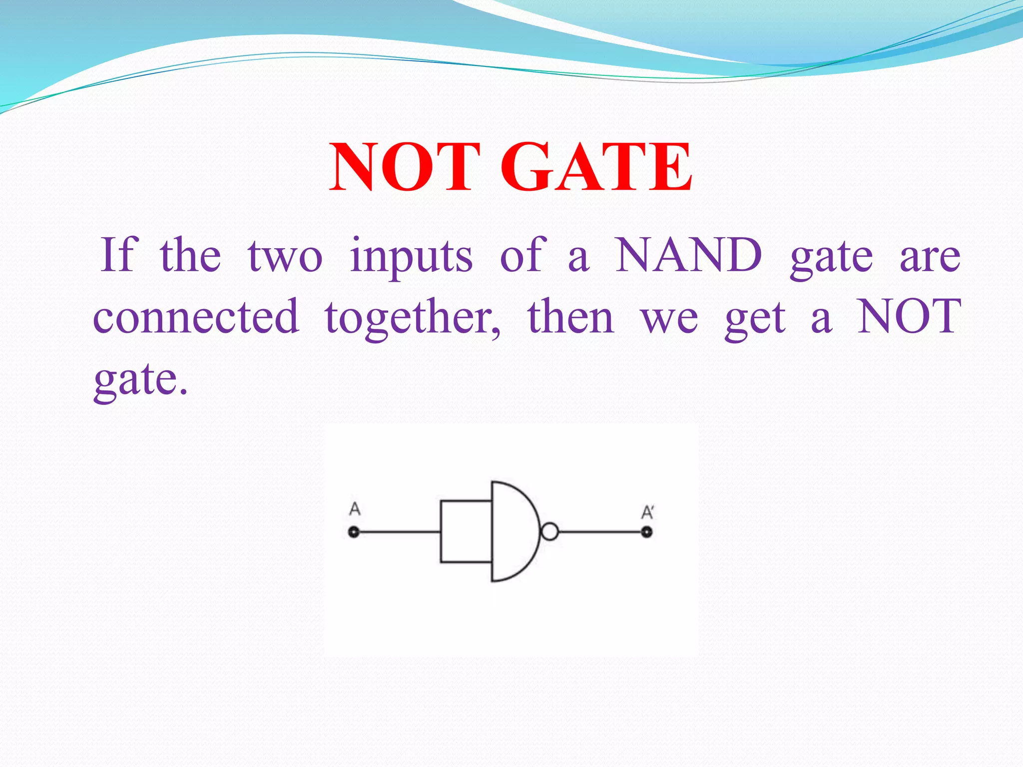 Nand gate | PPTX