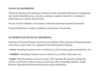 ACCOUNT financial reporting analysis full | DOCX