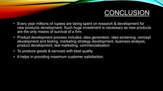 STAGES OF NEW Product Development | PPTX