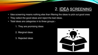 STAGES OF NEW Product Development | PPTX