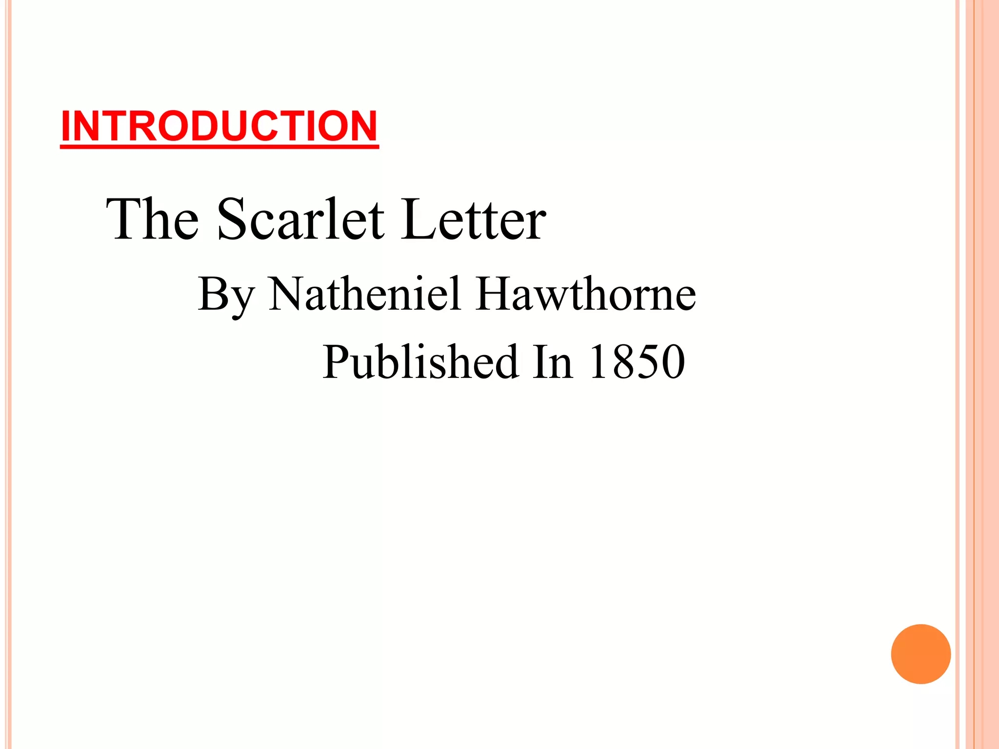 The Scarlet Letter | PPT