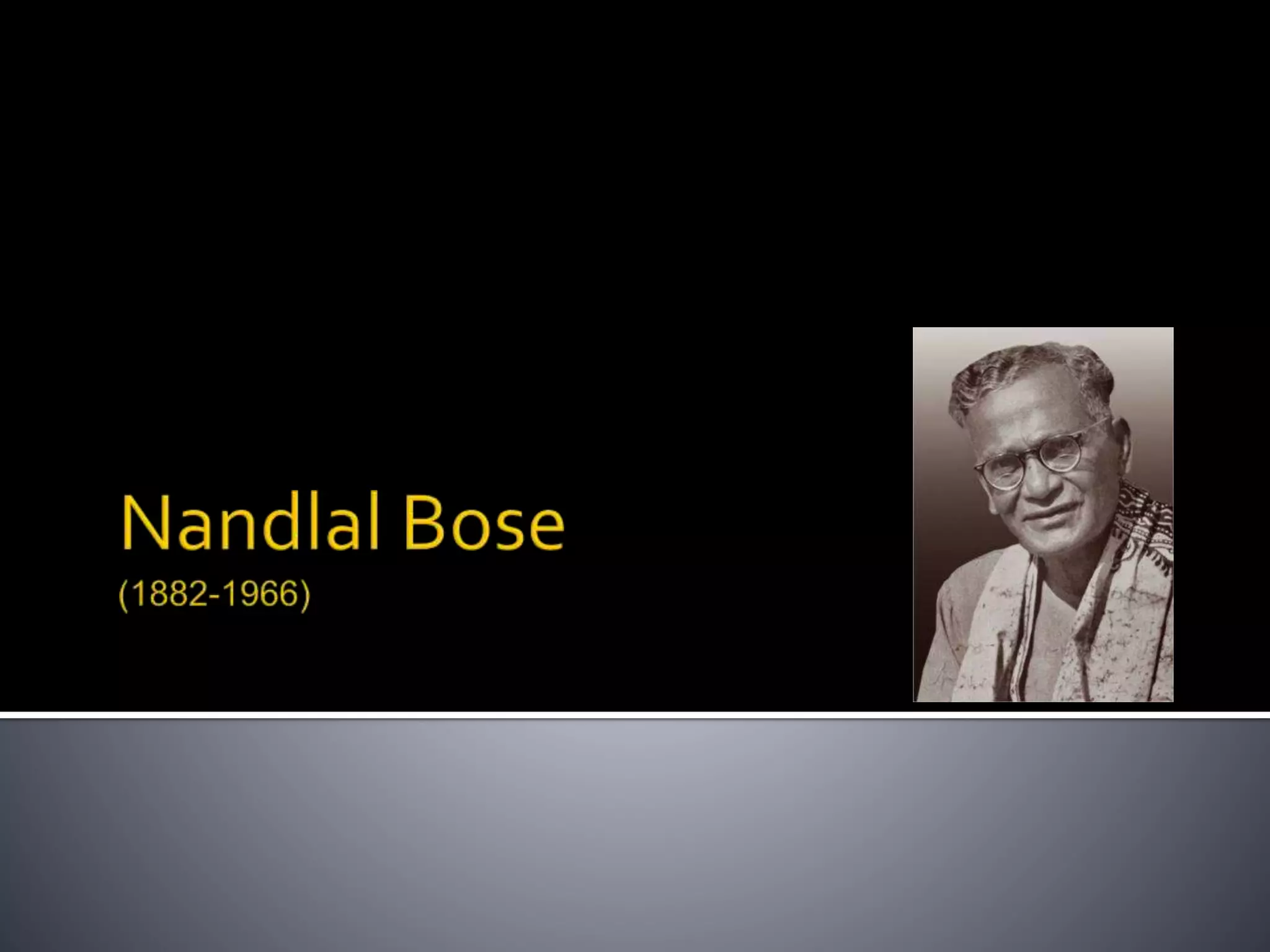 Nandlal bose | PPTX
