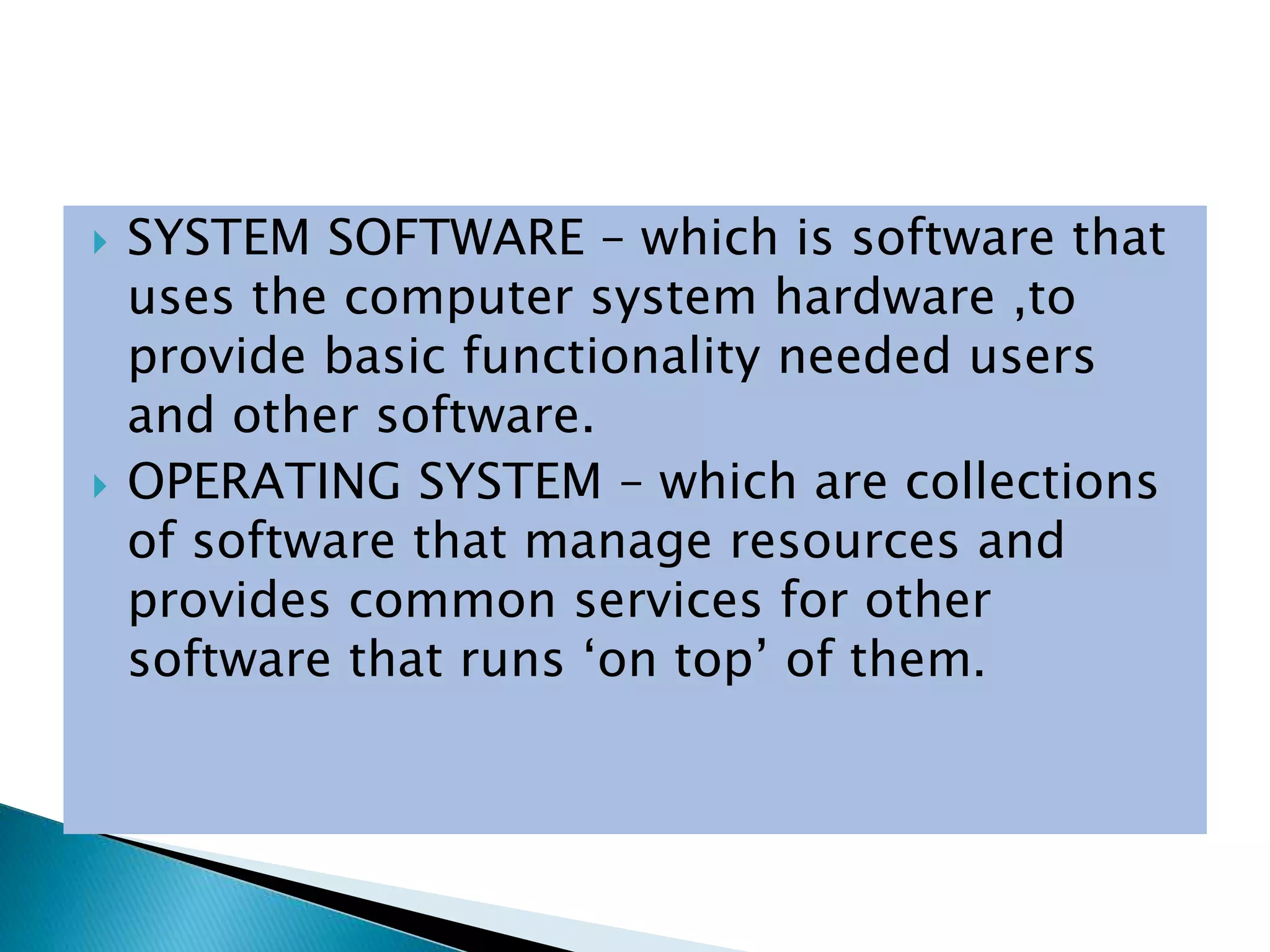 hardware & software | PPT