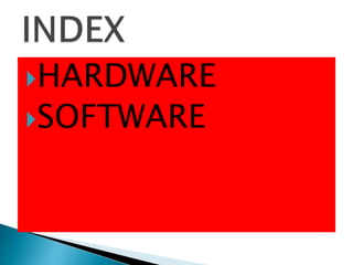 hardware & software | PPT