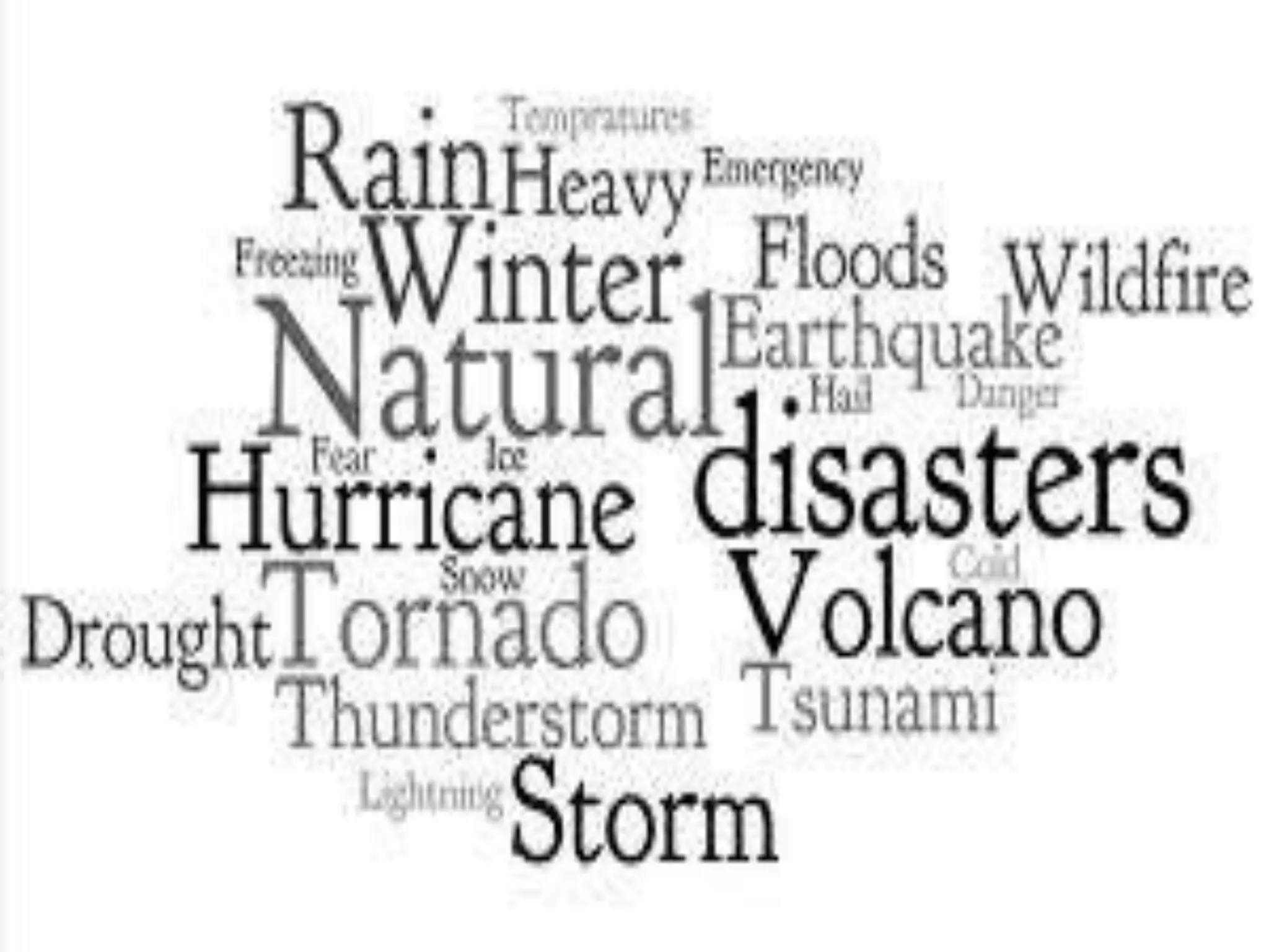 weather disasters and natural disasters | PPTX