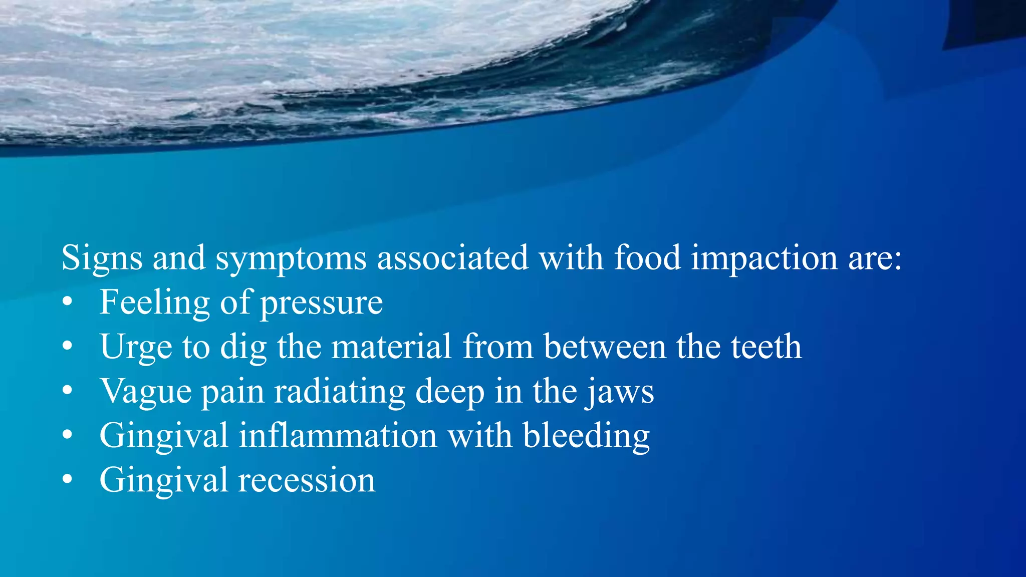 FOOD IMPACTION AND TREATMENT | PPTX