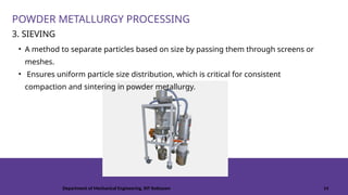 MINIMIZING POROSITY IN 17-4 PH STAINLESS STEEL COMPACTS IN A MODIFIED ...