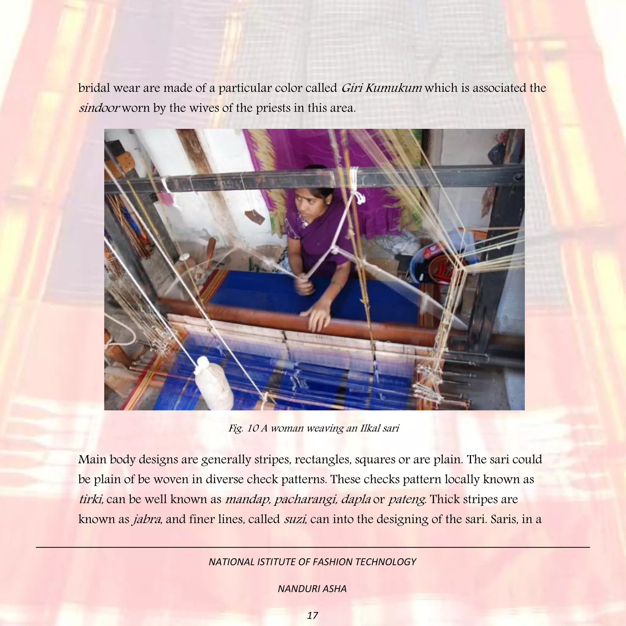 Ilkal Saree, By Nanduri Asha | PDF