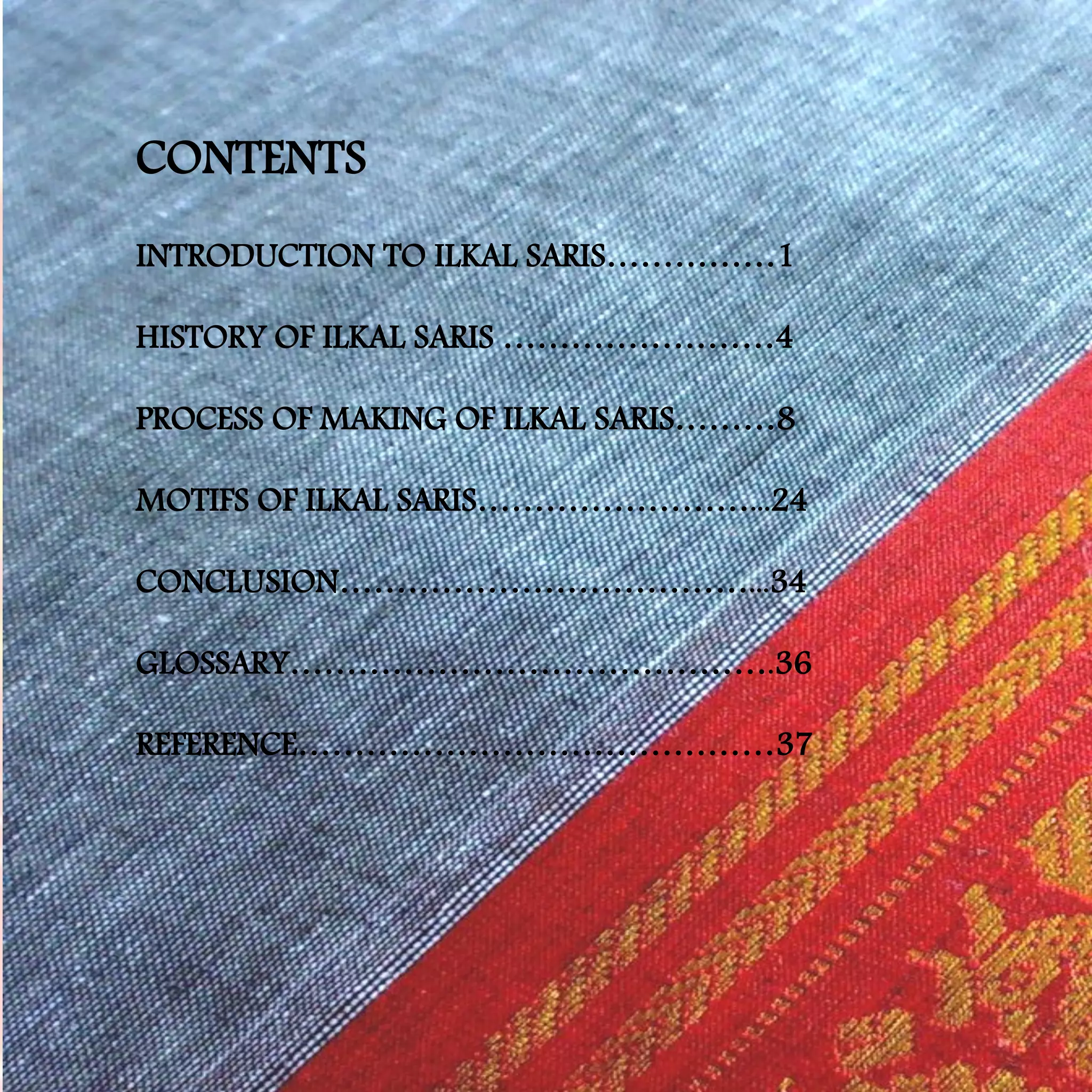 Ilkal Saree, By Nanduri Asha | PDF