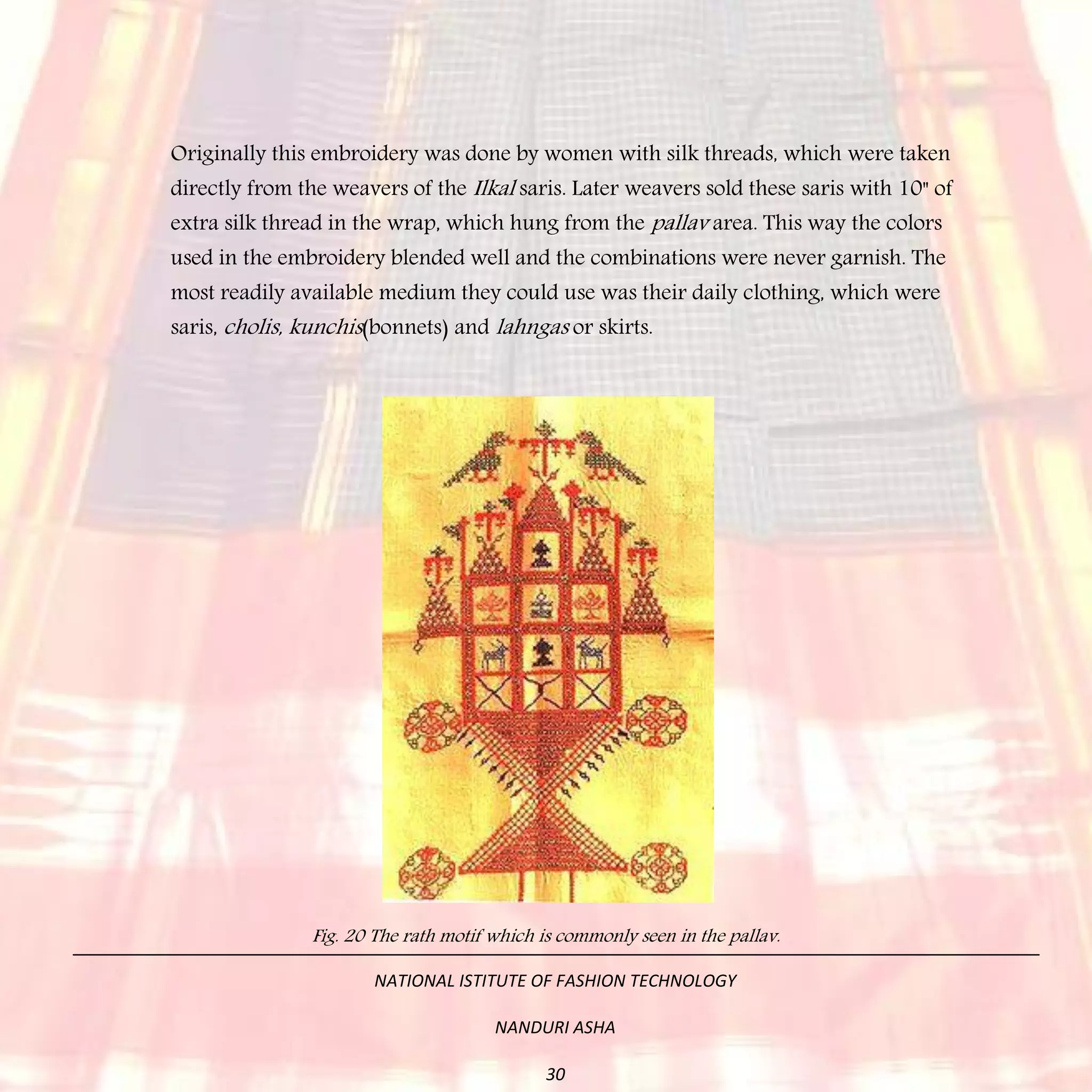 Ilkal Saree, By Nanduri Asha | PDF