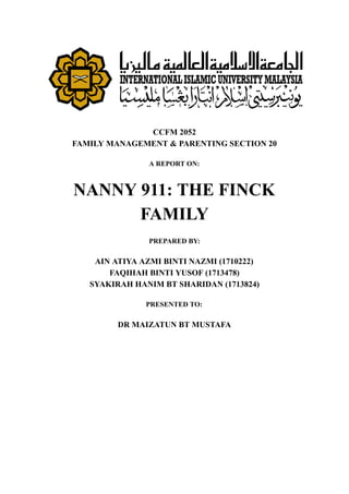 Nanny 911 Approach on Parenting | PDF