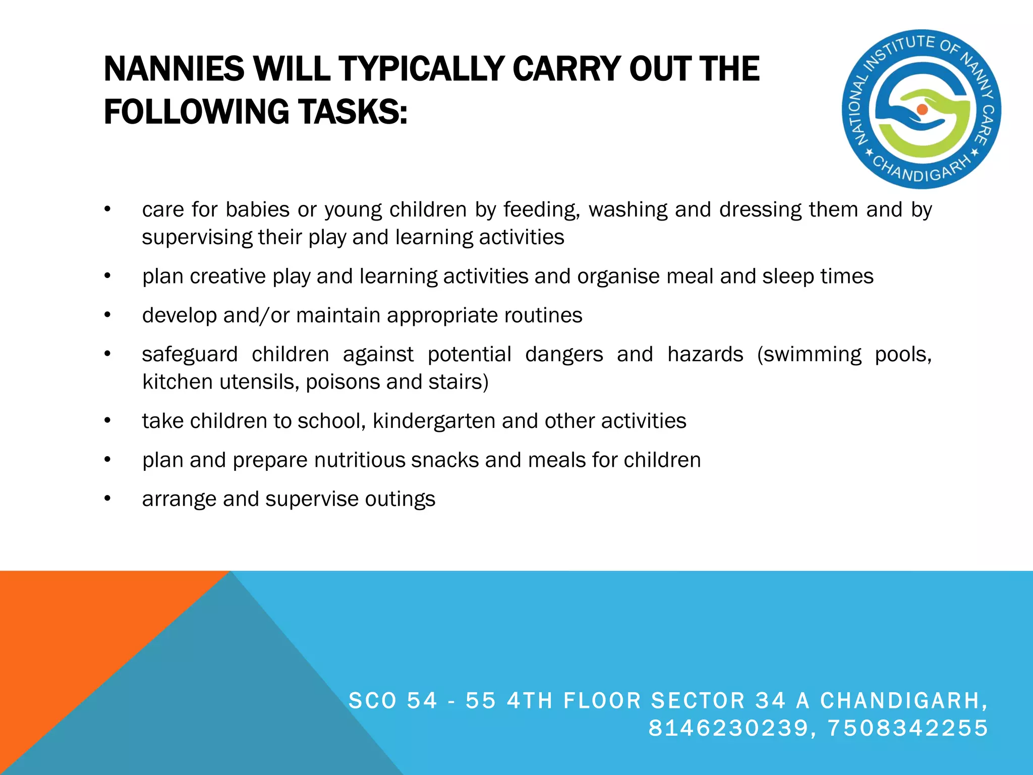 Nanny course syllabus | PDF