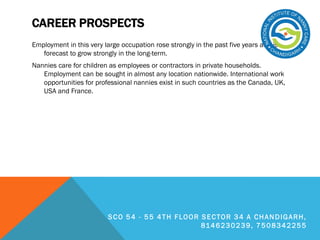 Nanny course syllabus | PDF | Daycare and Pre-School | Parenting