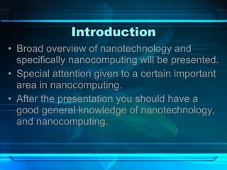 Nanocomputing | PPT
