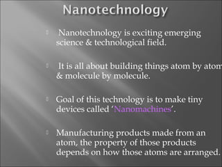 An Introduction to Nano computers | PPT