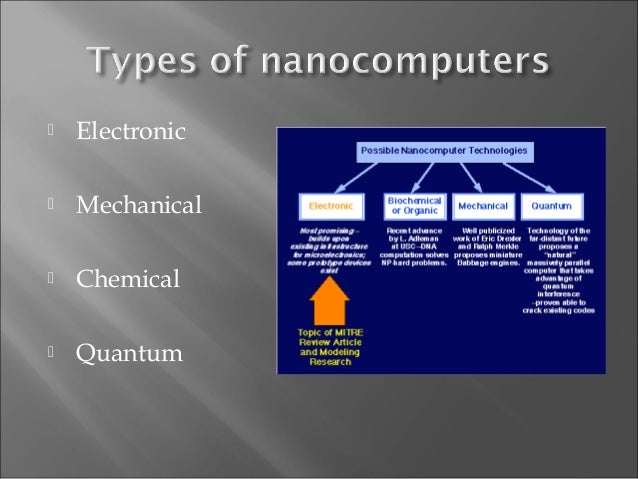 An Introduction to Nano computers